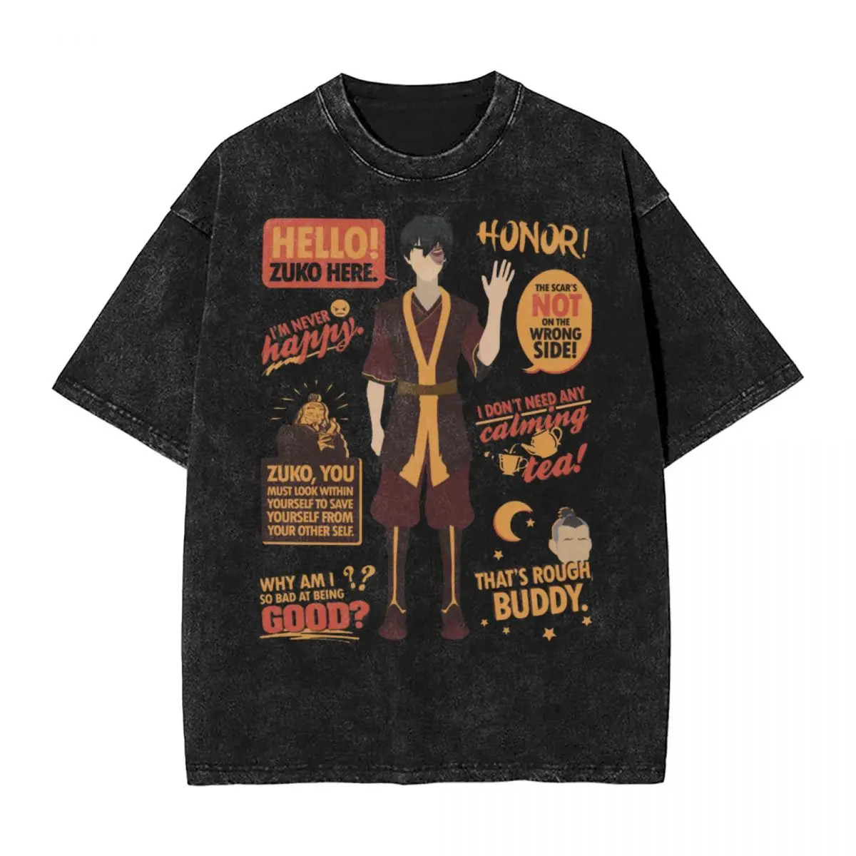 Hello-Zuko-Here-Avatar-The-Last-Airbender-T-Shirts-Washed-Cotton-T ...