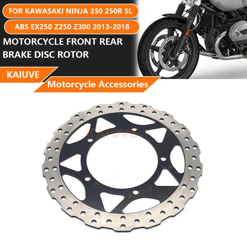 Motorcycle-Front-Rear-Brake-Disc-Rotor-For-Kawasaki-Ninja-250-250R-SL ...