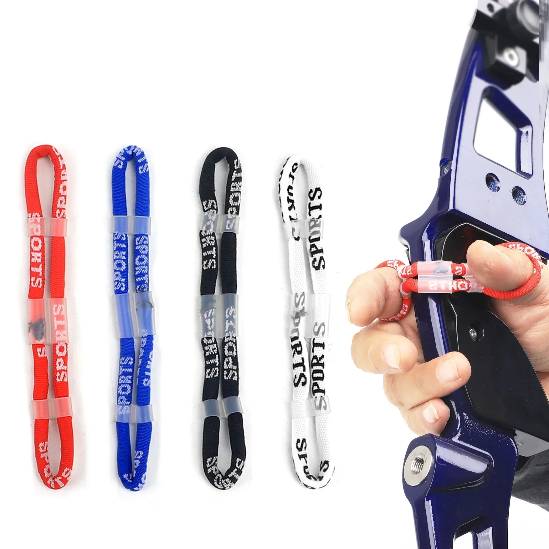 1pc-Recurve-Bow-Finger-Sling-125mm135mm-Bow-guard-rope-Hunting-Shooting ...