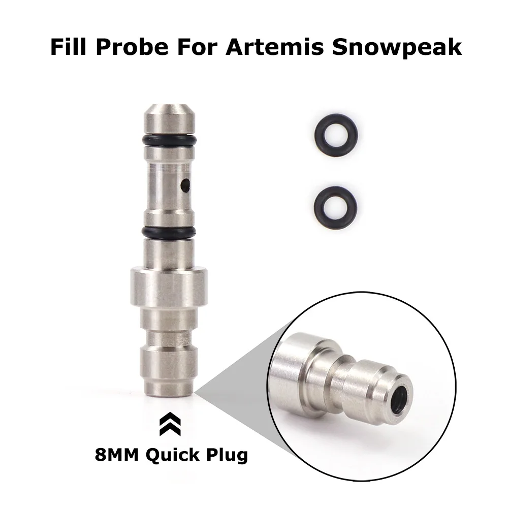 New-Air-Filling-Adapter-Fill-Probe-8mm-Quick-Fitting-Artemis-Snowpeak ...