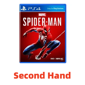 Sony Playstation4 PS4 Game CD Second Hand Marvel's Spider Man Game Card ...