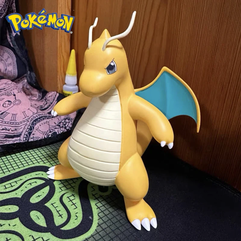 Pokeman-Anime-Figure-Dragonite-Figures-12cm-PVC-Statue-Figurine-Model ...