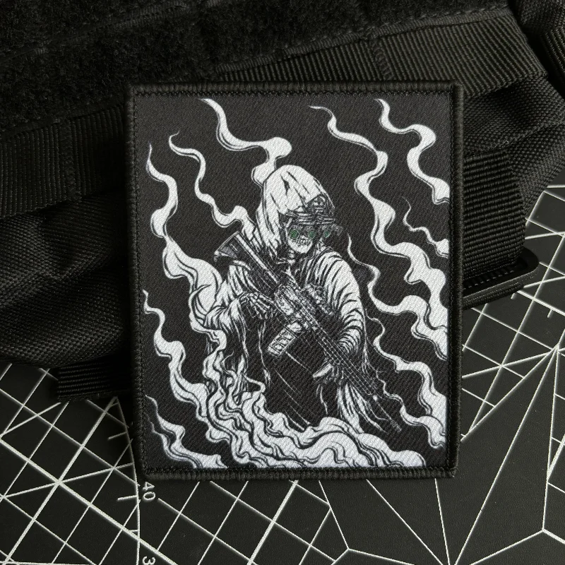 Death-Skull-M4-Rifleman-Tactical-Patch-Soldier-Morale-Badge-Printing ...