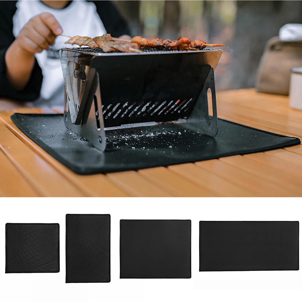 Outdoor-Camping-Fireproof-Cloth-Picnic-Barbecue-Flame-Retardant ...