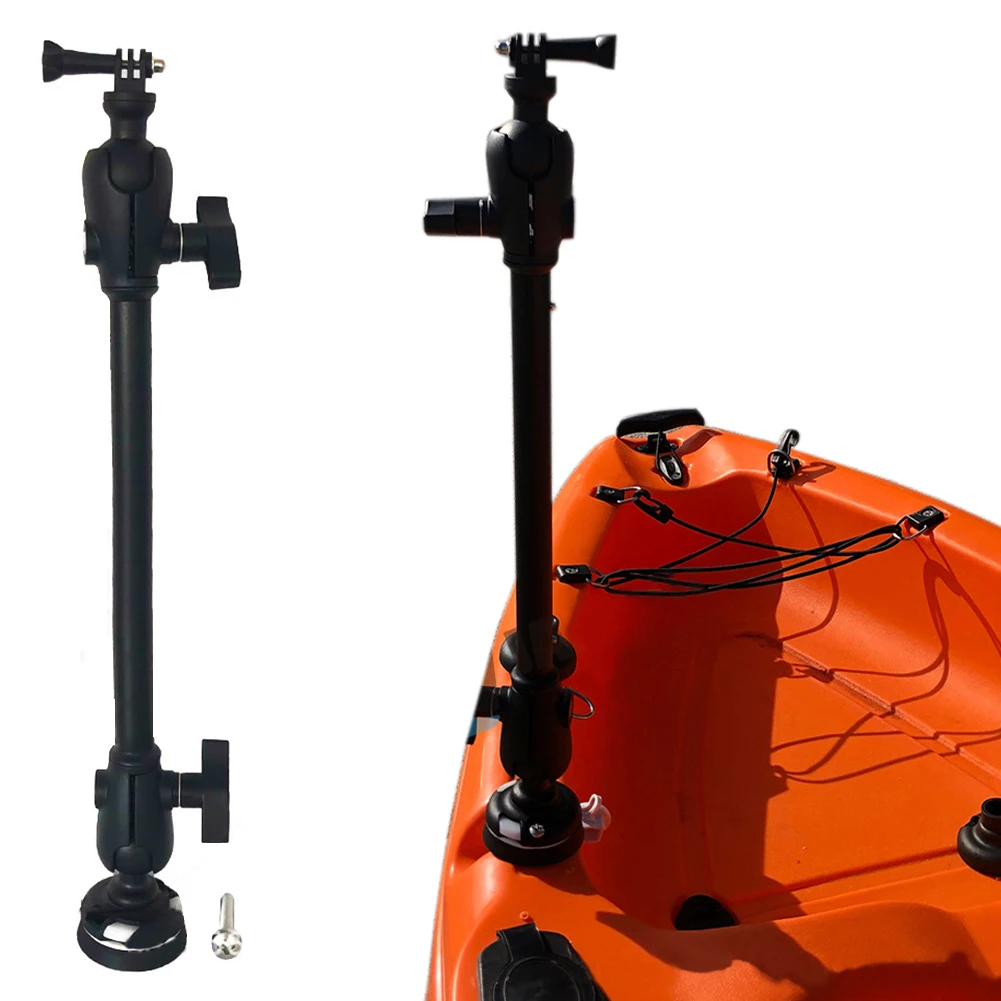 Adjustable Kayak Camera Mount Mounting Stand For Gopro Long Arm Kayak ...