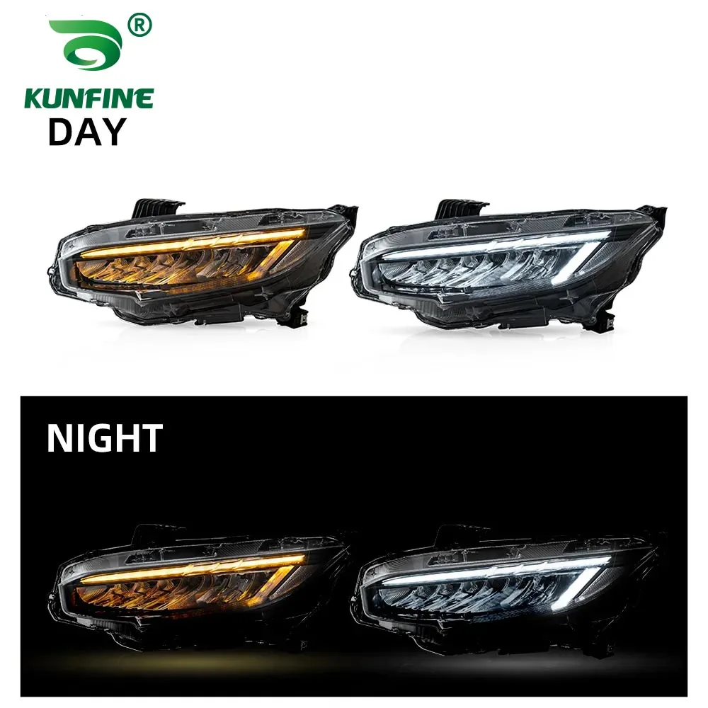 Pair-of-Car-Styling-Car-Headlight-Assembly-For-Honda-Civic-2016-2020 ...