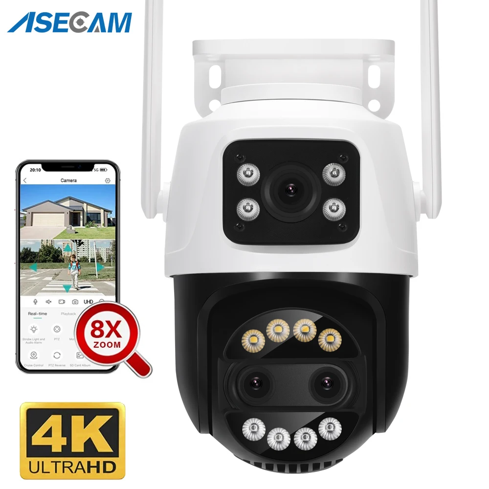 12MP-PTZ-WiFi-IP-Camera-Dual-Lens-2-8mm-12mm-8X-Zoom-4K-Outdoor-AI ...