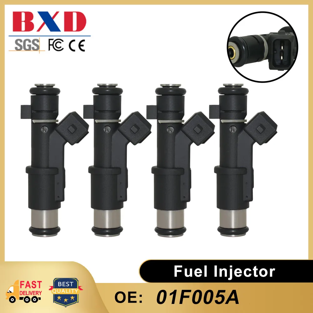 1/4PCS Fuel Injector 01F005A 01F004A For CITROEN Xsara Picasso C5 ...