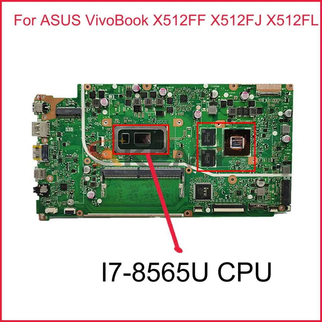 Motherboard Para asus VivoBook 15 X512 X512FJ X512F F512F X512FB X512FF ...