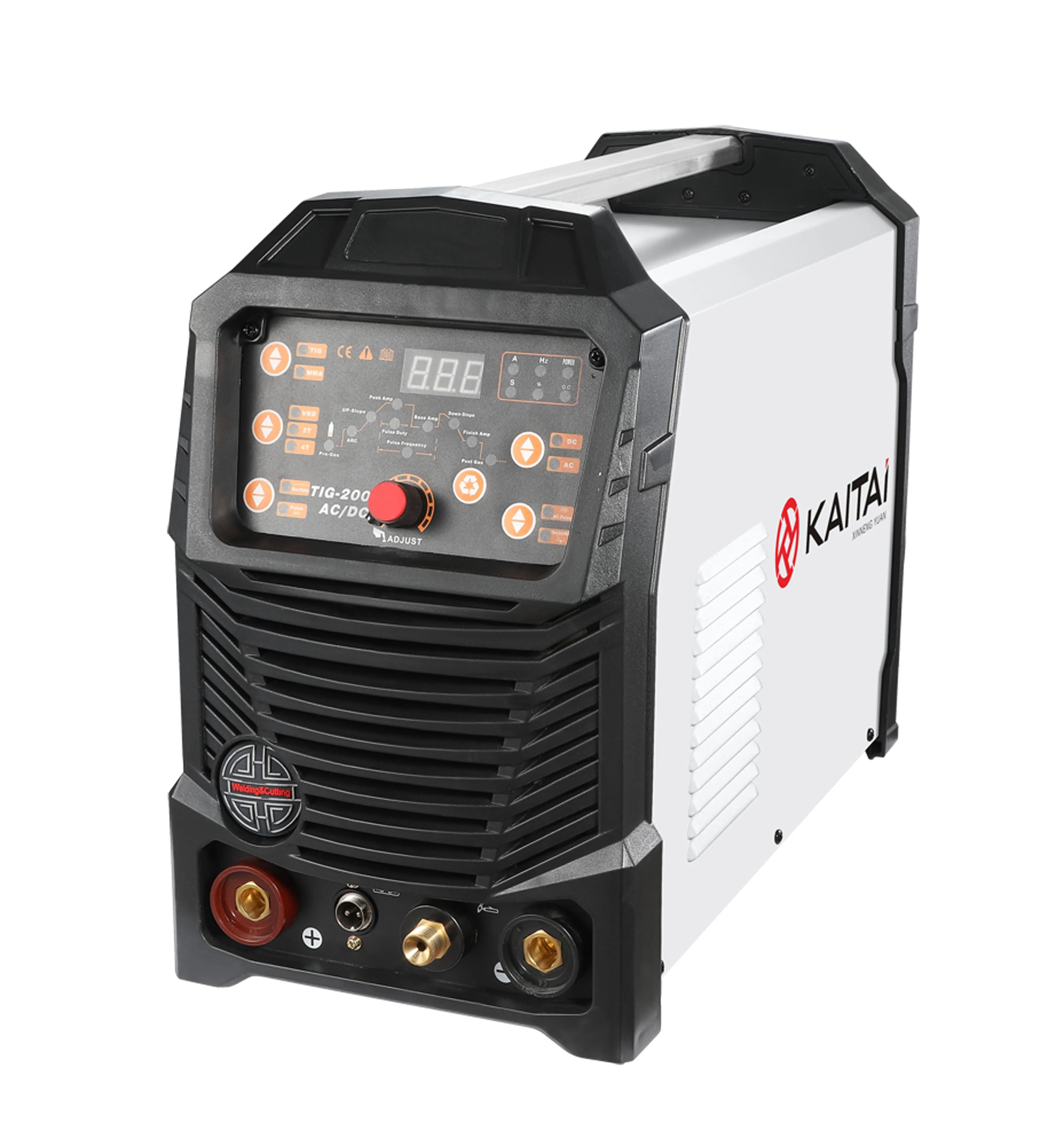 Máquina de solda TIG de pulso AC DC com controle digital TIG-200 AC/DC ...