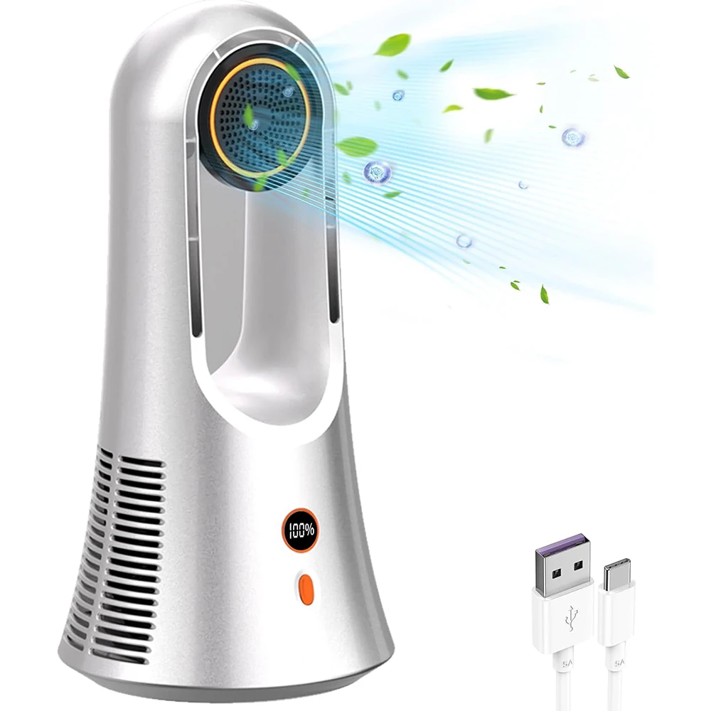 Air-Multiplier-Bladeless-Desk-Fan-with-Humidifier-Strong-USB-Fan ...