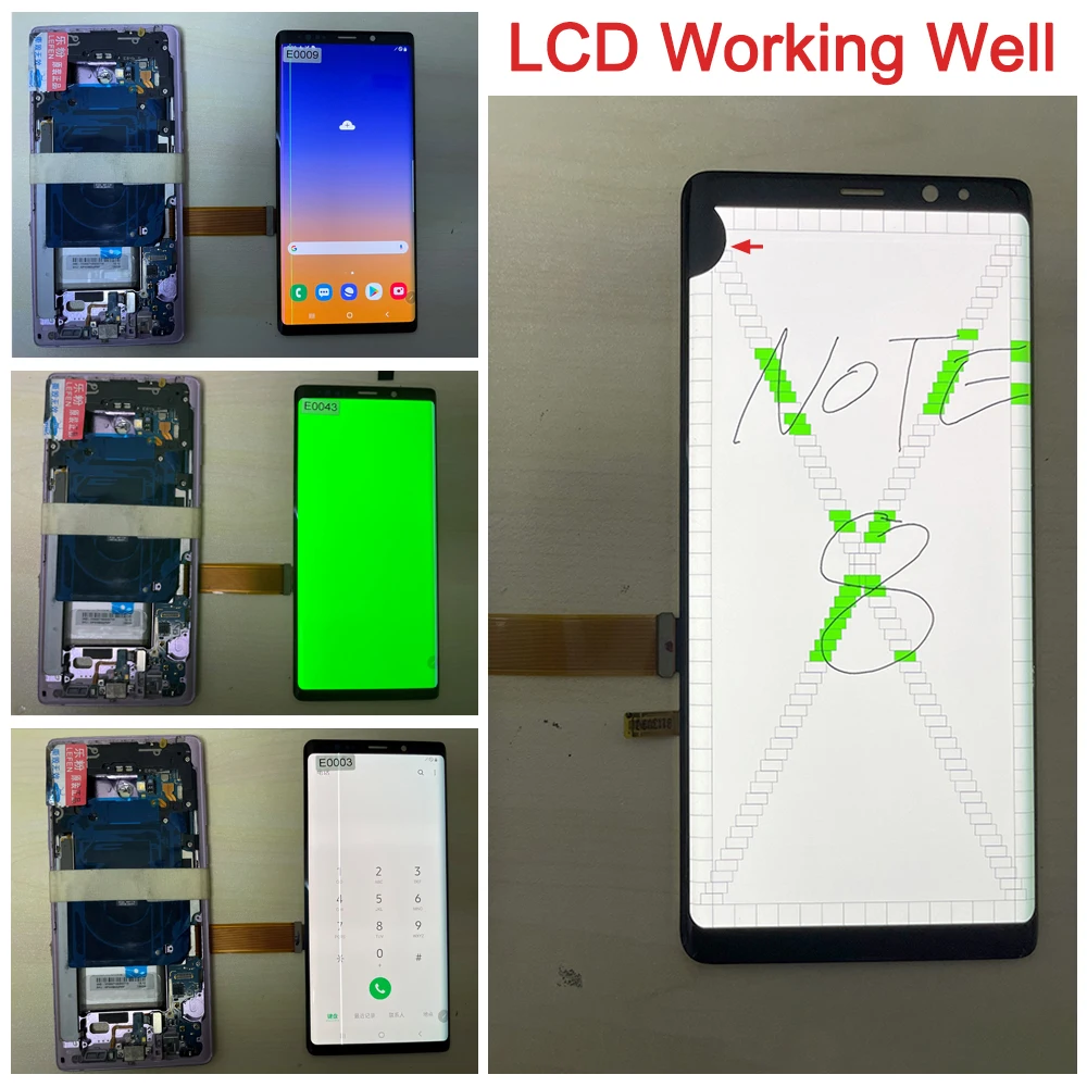 Line-spot-defect-for-Samsung-Galaxy-Note-8-LCD-Display-6-3-For-Touch ...
