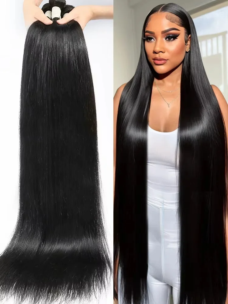 Brazilian-30-40-Inch-Bone-Straight-Hair-Raw-Virgin-Unprocessed-100 ...