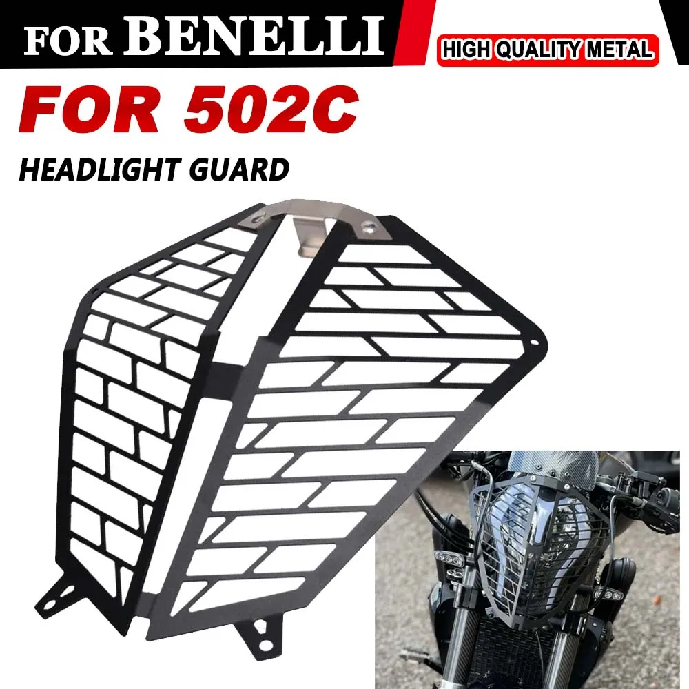 Headlamp-Guard-For-Benelli-502c-502-c-Accessories-Motorcycle-Headlight ...