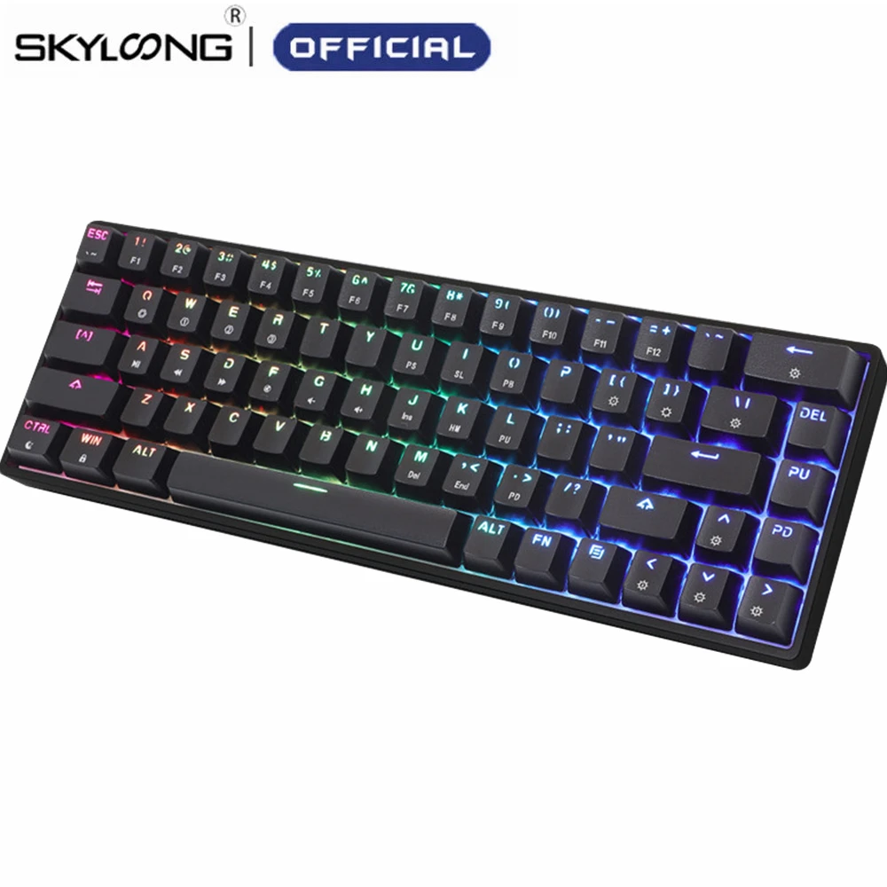 SKYLOONG-GK68-68-Keys-Mechanical-Keyboard-Mini-Portable-65-SK68-Optical ...
