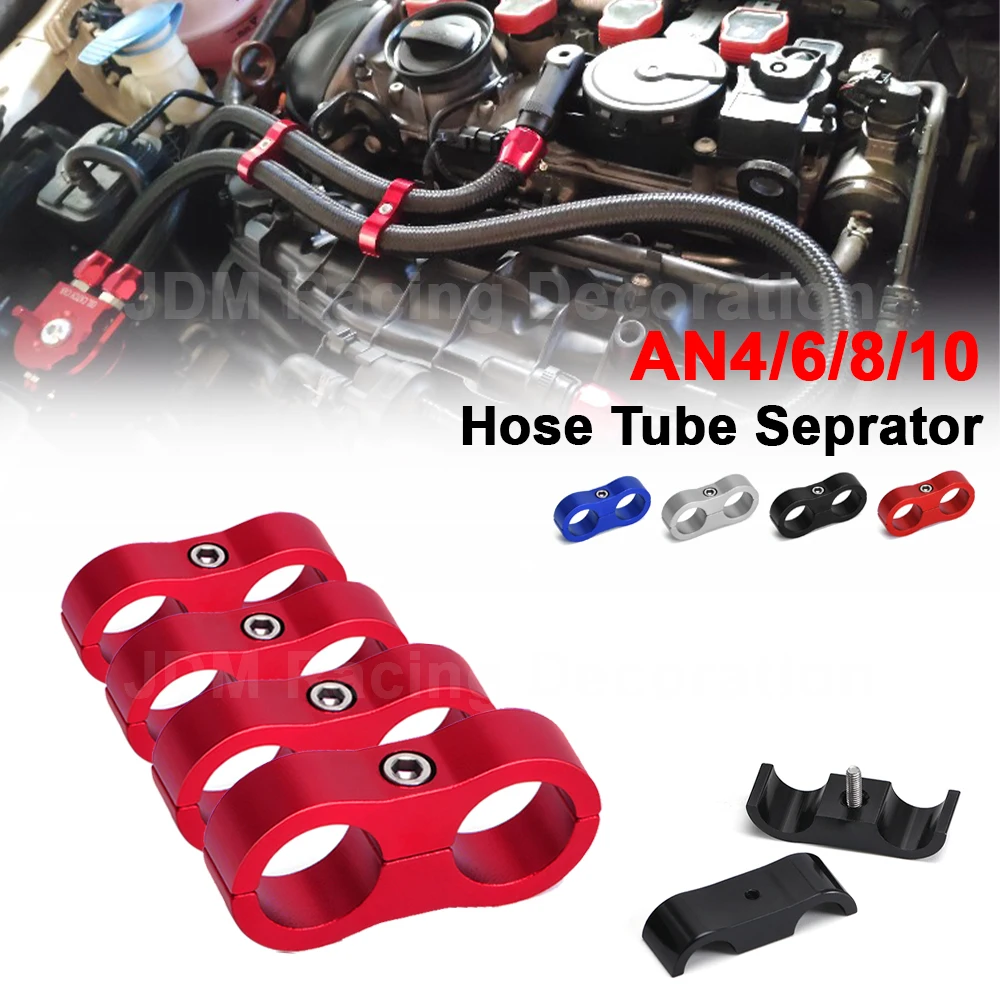 Universal-Billet-Oil-Fuel-Water-Hose-Tube-Seprator-AN4-AN6-AN8-AN10 ...