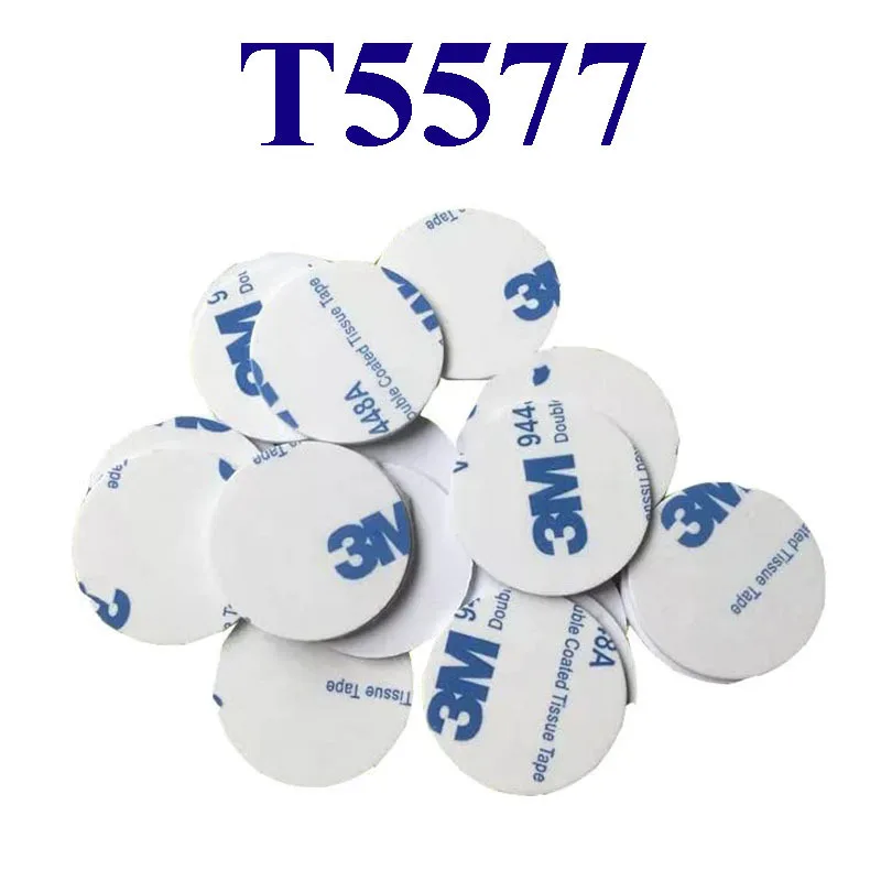 10-100Pcs-125Khz-RFID-Tags-T5577-Writable-Stickers-Proximity-Cards ...