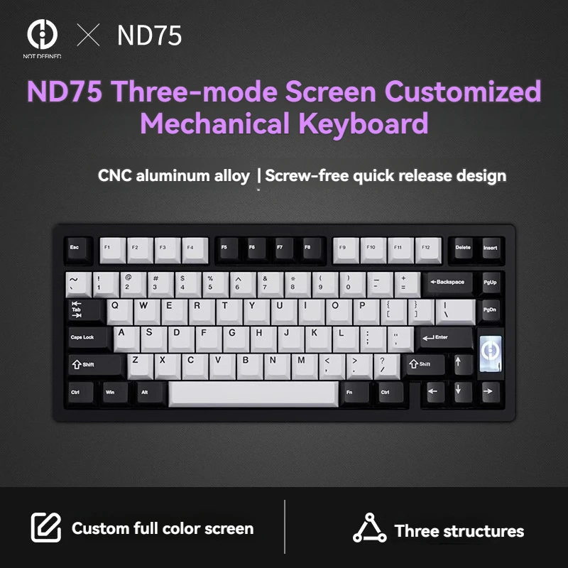 ND75-Customized-Mechanical-Keyboard-Aluminum-Tri-Mold-Customized-Screen ...