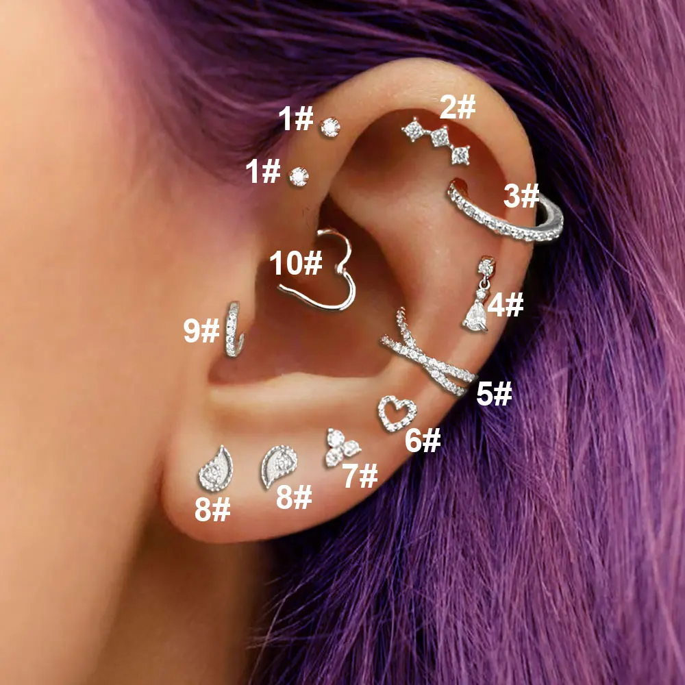 Daith Piercing Heart