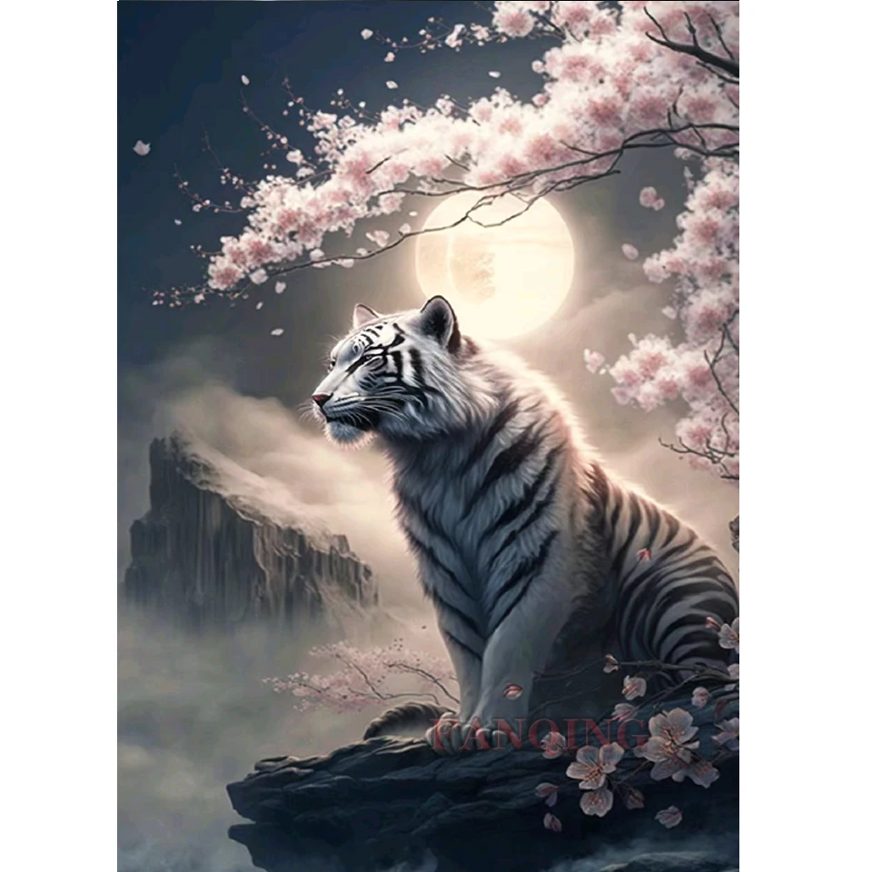 Chinese White Tiger Art