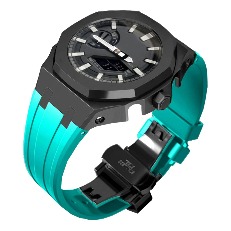 Stainless Steel Case for Casioak GA2100 Stainless Steel Mod Kit Metal ...
