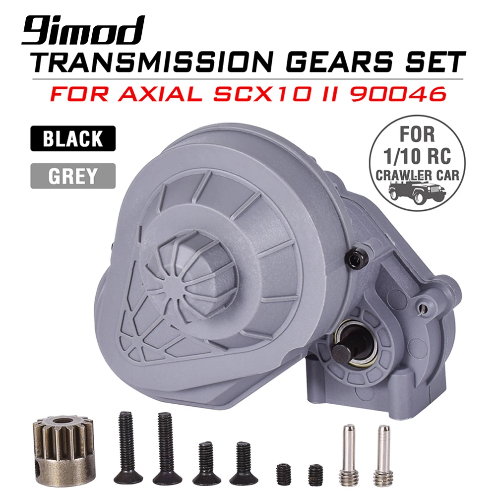 Complete Gearbox Transmission Gears Set for 1/10 RC Crawler Car Axial ...