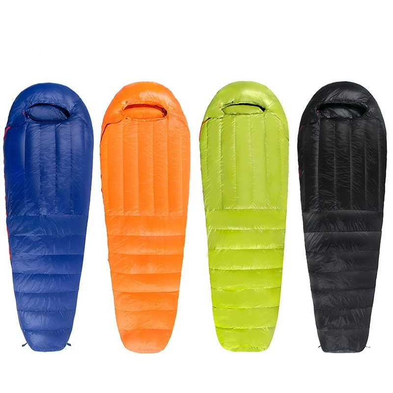 Winter-Cold-Weather-95-Mummy-Down-Sleeping-Bag-Sack-With-Compression ...