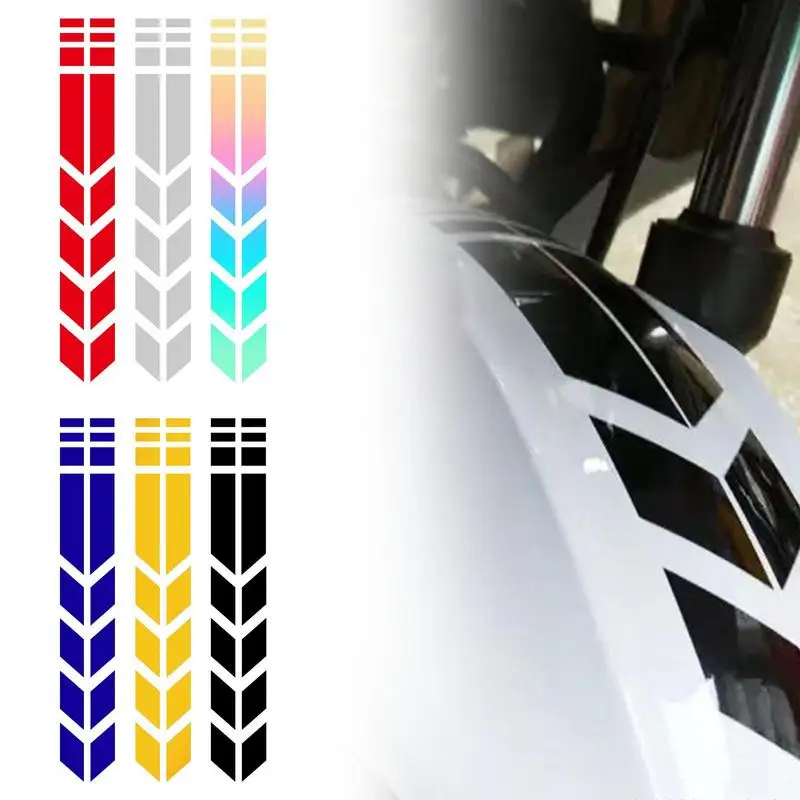 Universal-Motorcycle-Arrow-Stripe-Stickers-Mudguard-Paste-Waterproof ...