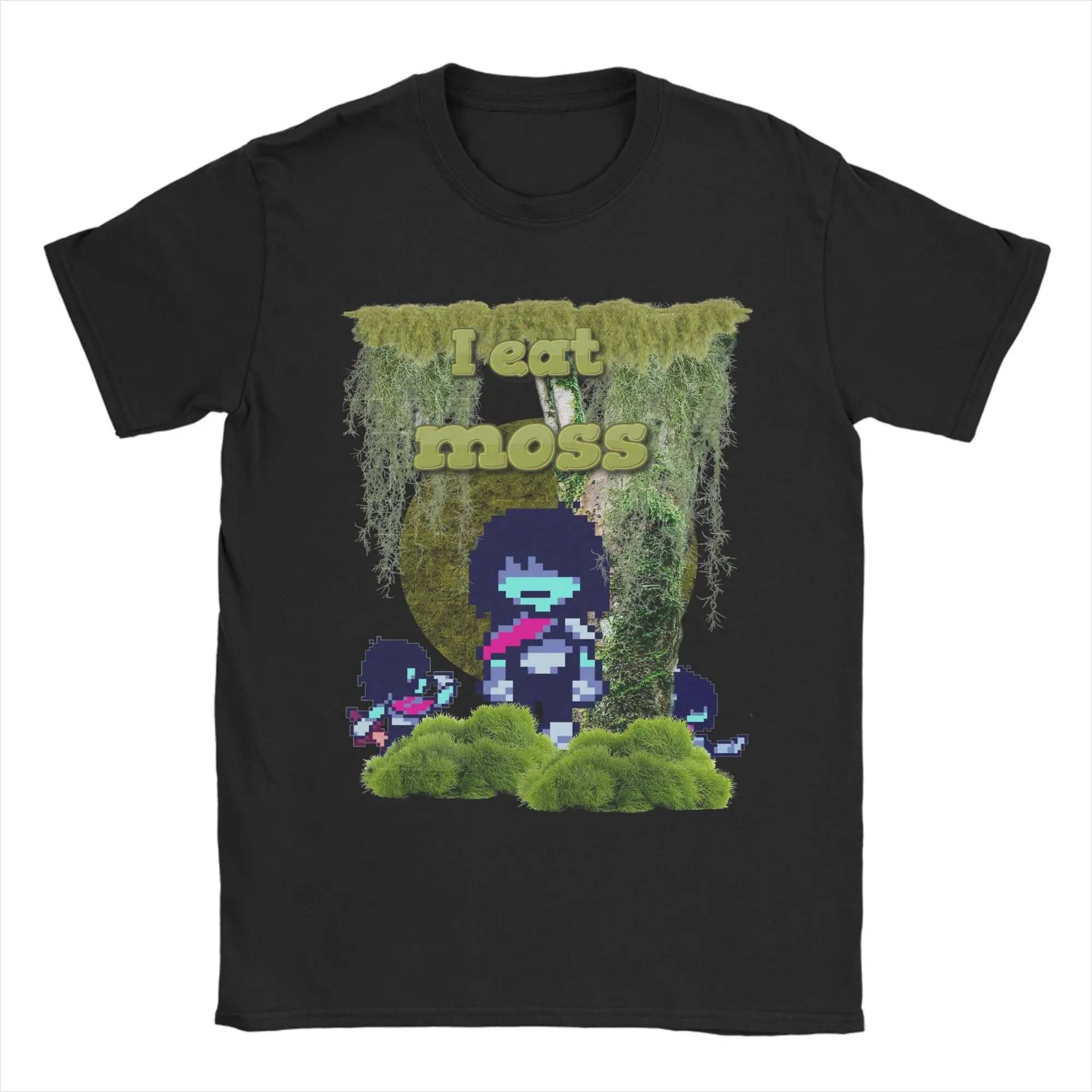 I Eat Moss Kris Deltarune Apparel Men Women T Shirts Pure Cotton Tee ...