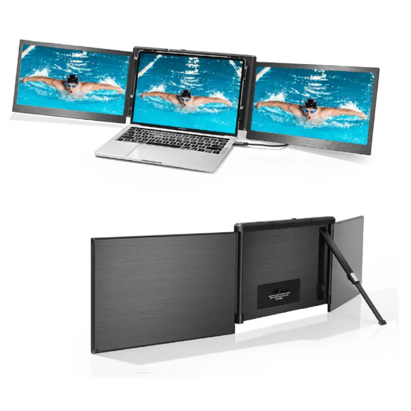 13-3-inch-Dual-Monitor-Extender-Triple-Portable-HD-1080P-IPS-Screen ...