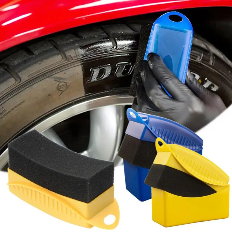 Car-Wheel-Polishing-Waxing-Sponge-Brush-With-Cover-ABS-Washing-Cleaning ...
