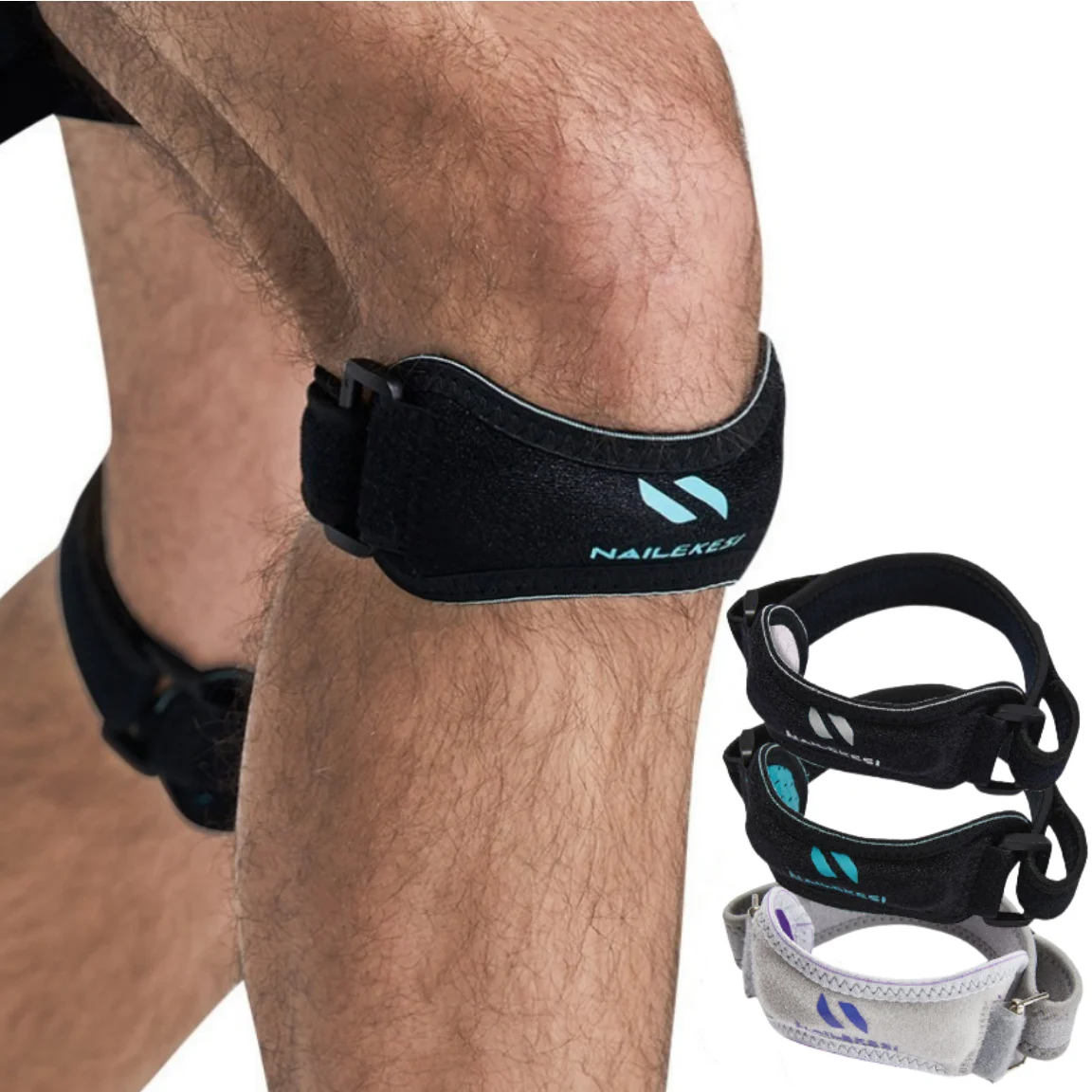 1-2PC-Patella-Knee-Strap-Support-Stabilizer-Jumpers-Knee-Band ...