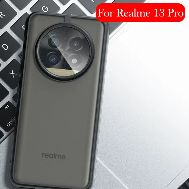 Original-Case-For-Realme-12-13-Pro-Plus-Matte-Hard-Back-Cover-Case-For ...