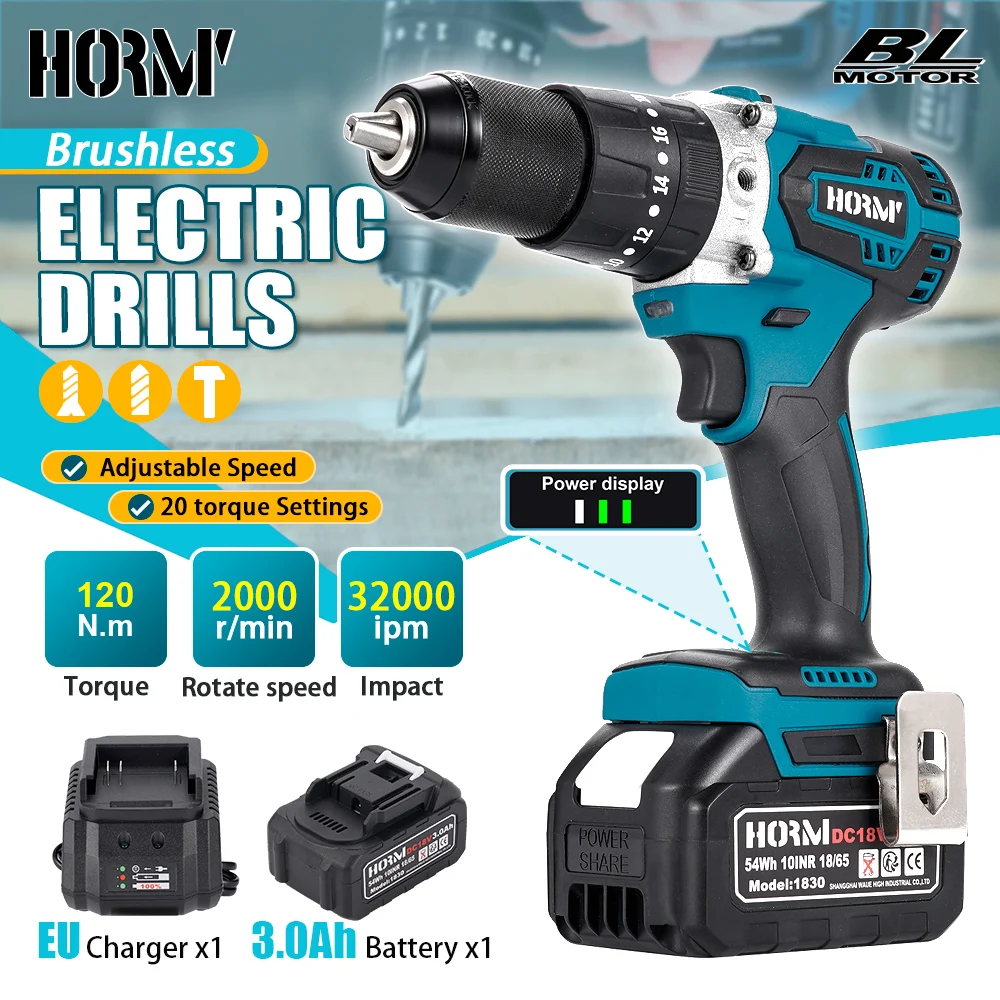 Edon Pro Max 18V Brushless Electric Impact Drill: Real-World ...