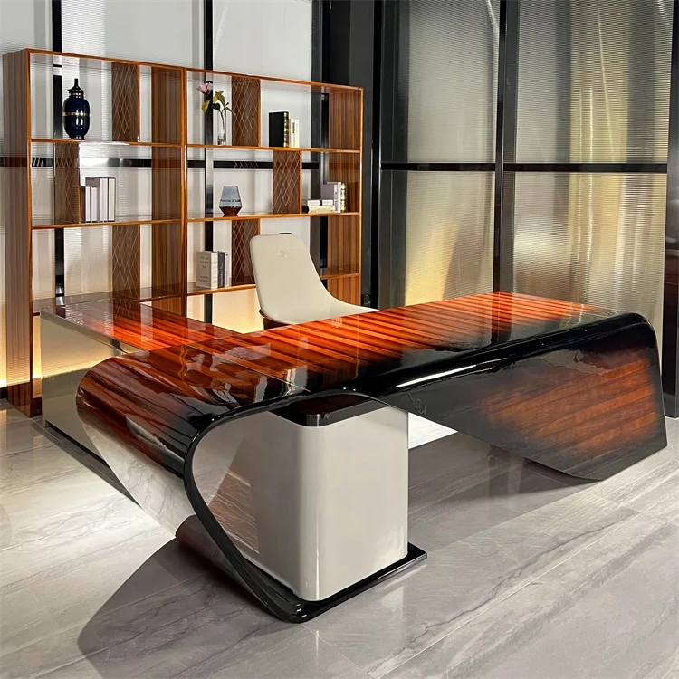 Furniture-Chairman-Office-Desk-Executive-Modern-Manager-Desk-Office ...