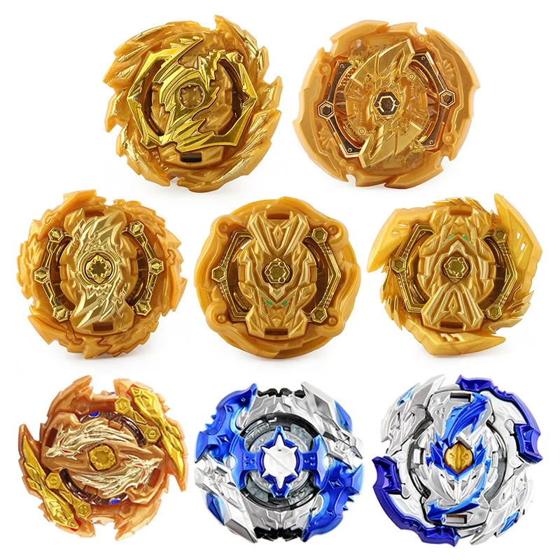 Generic Beyblade Burs Gyro Limited Color Change Gold Edition Blue ...