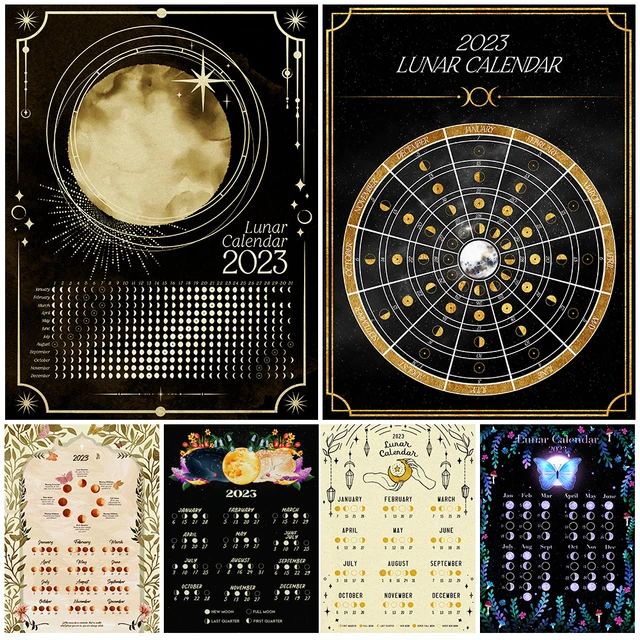 Calendario Lunar 2023 Hemisferio Sur Ilustración Del, 51% OFF