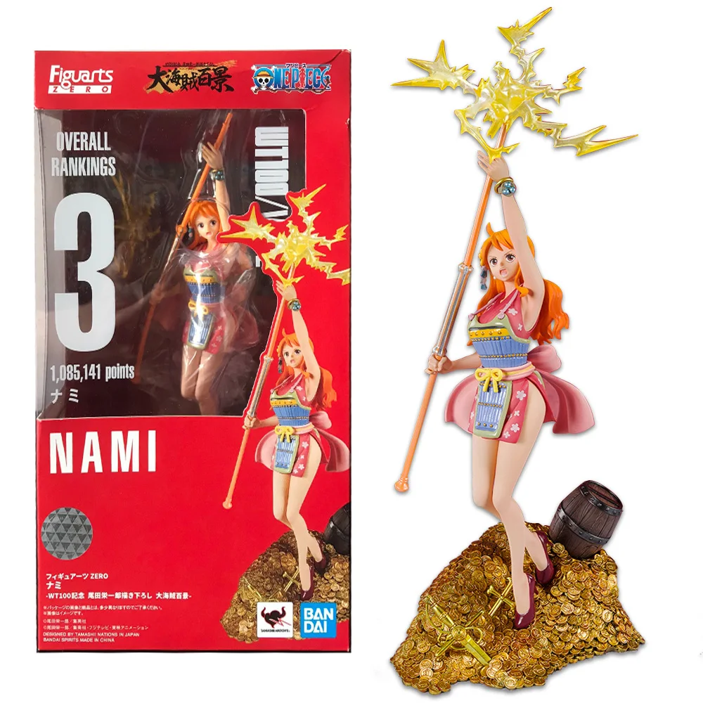 Anime One Piece Nami Figure Magic Weather Wand WT100 Commemorative One ...