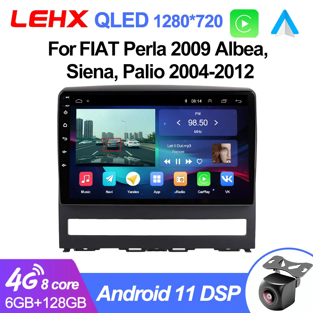 LEHX-L6Pro-2-din-Android-11-Radio-Car-Multimedia-Player-For-Fiat-PERLA ...