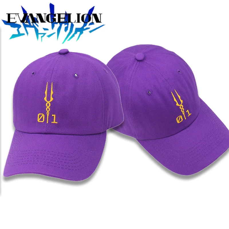 EVANGELION-Eva01-Baseball-Caps-Anime-Men-Embroidered-Cap-Outdoor-Casual ...
