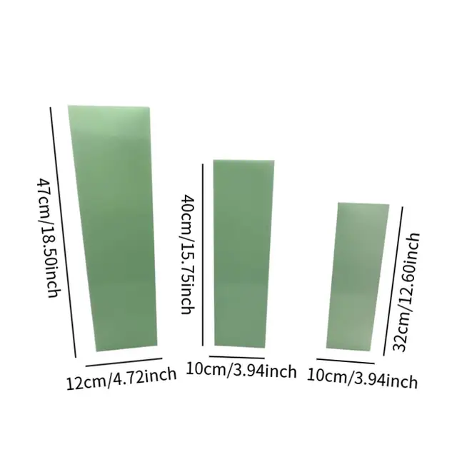 Body Filler Spreader Set - Reusable Resin Tools For Car Paint ...