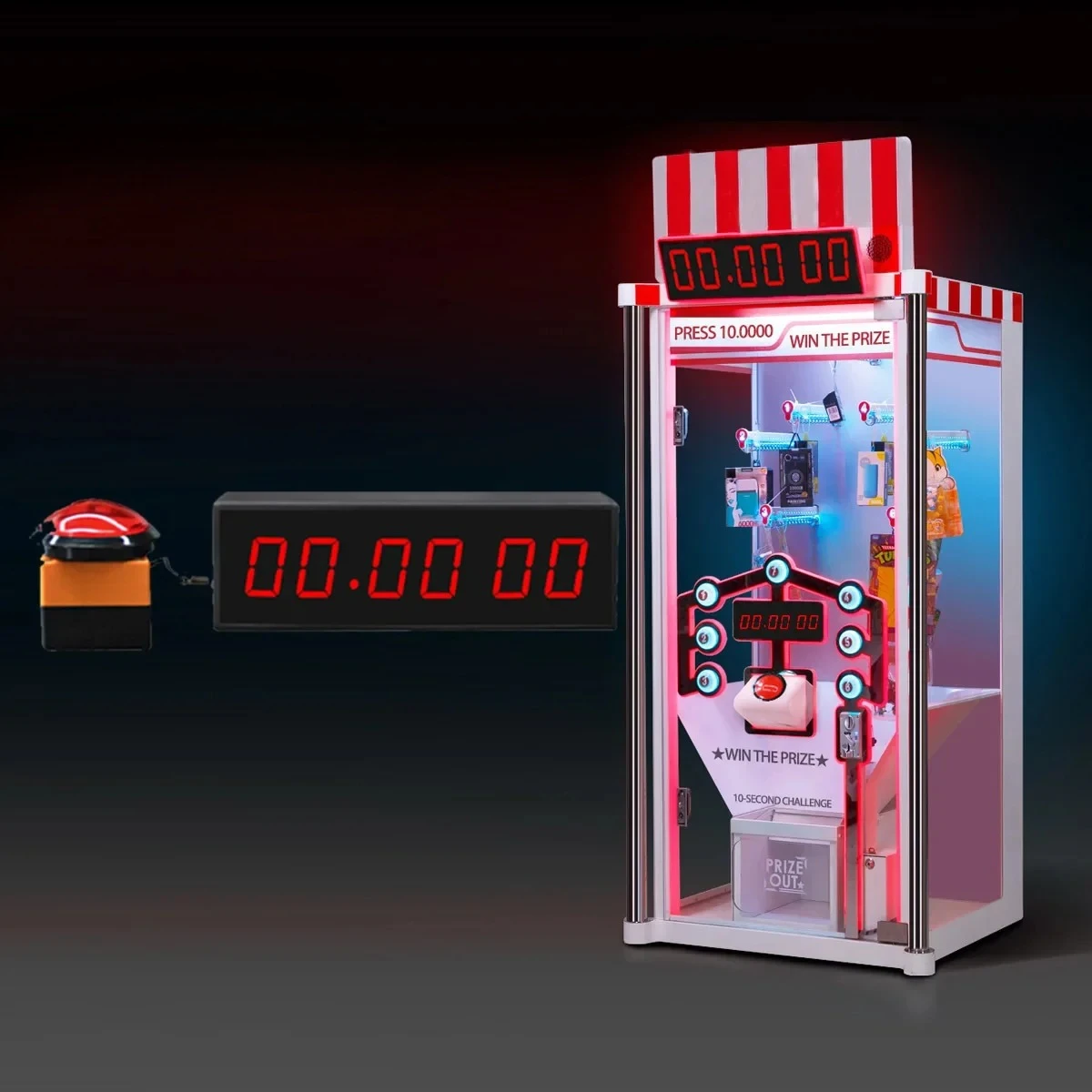 Cheetie cp01 simulador de arcade, presente de venda automática, led ...