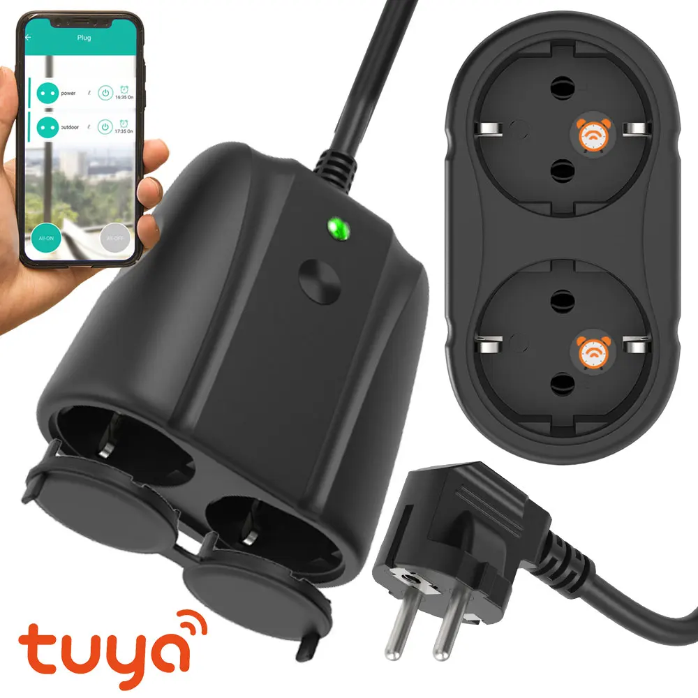 Tuya-Outdoor-Weatherproof-Smart-WiFi-Power-Socket-Plug-Home-Wireless ...