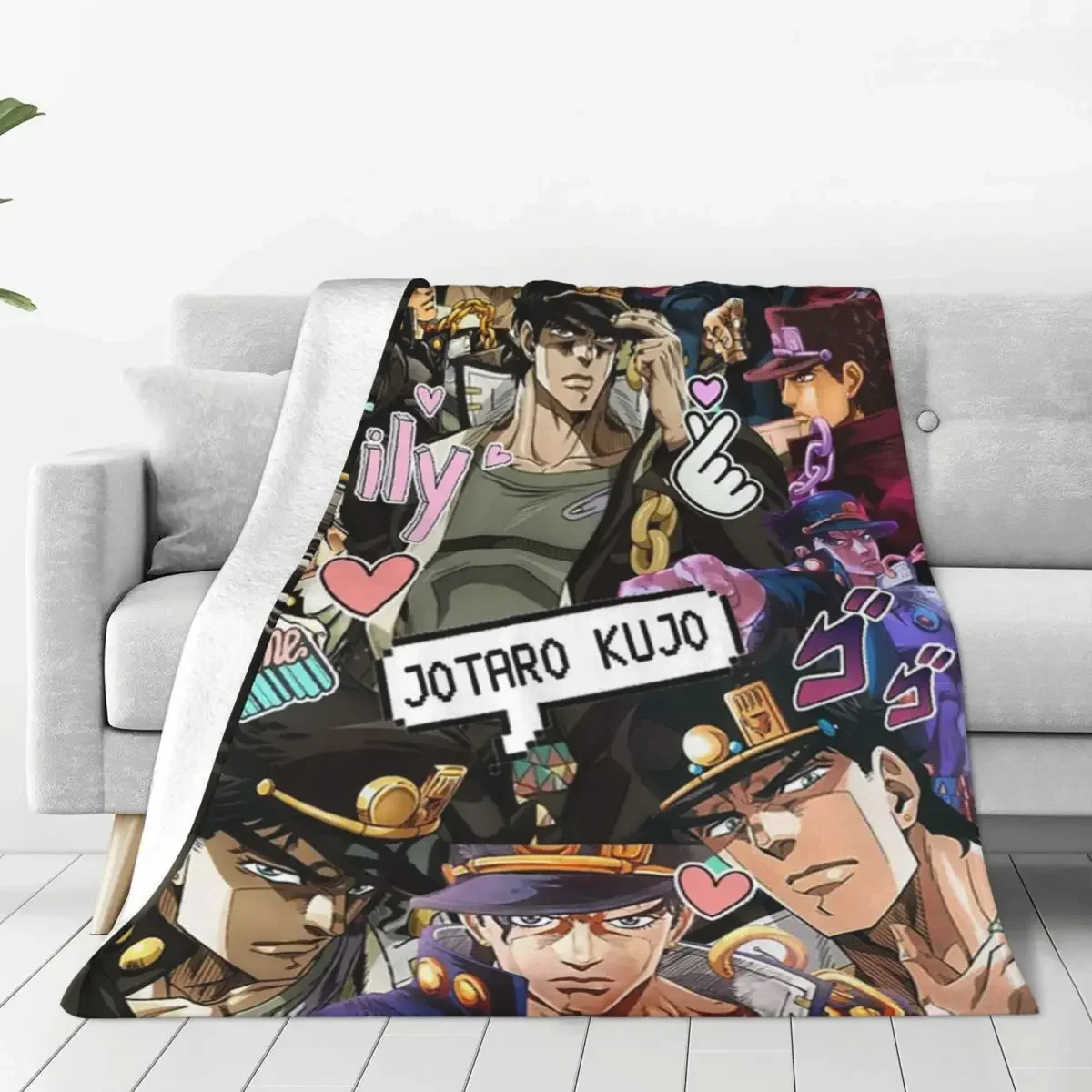 Jotaro-Kujo-Collage-Blanket-Spring-Autumn-Jojo-s-Bizarre-Adventure ...
