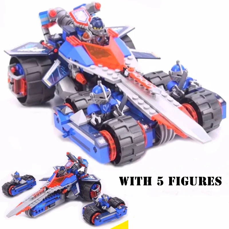 392pcs-Nexoes-Knight-Clay-s-Rumble-Blade-Model-Building-Blocks-70315 ...