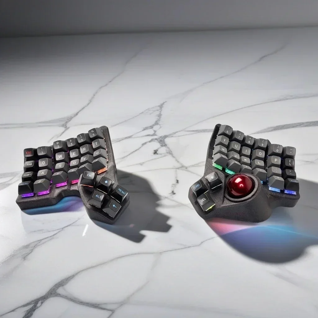 Charybdis-Curved-Split-Keyboard-Kit-4x6-Custom-Bluetooth-Wireless-Dual ...