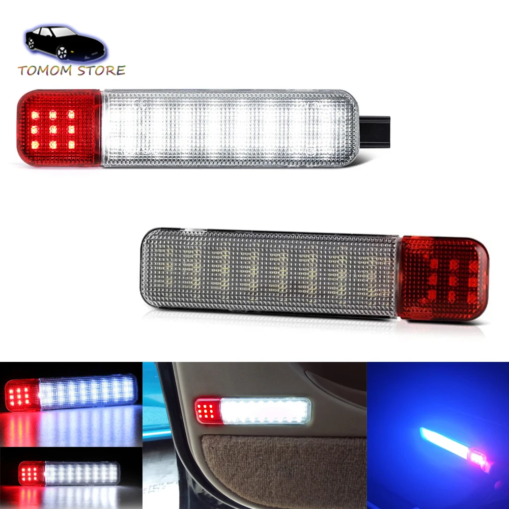 2x For Chevy/GMC C/K 1500 | 2500 | 3500 Tahoe Yukon Hummer H2 LED Door ...