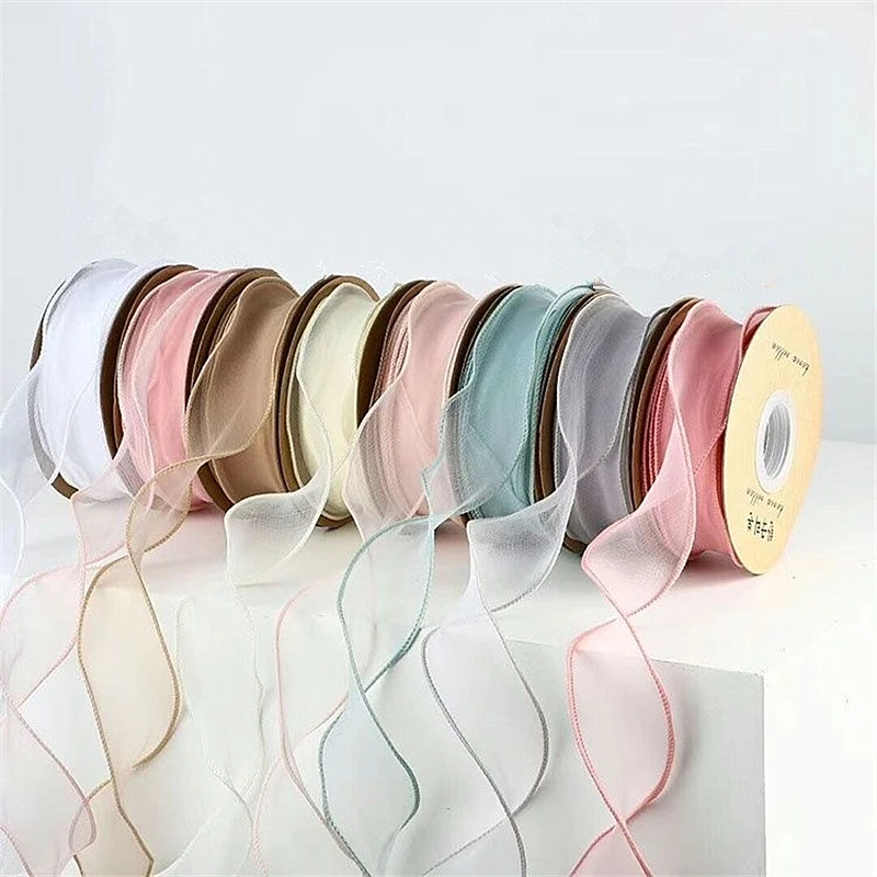 Organza Lace Ribbon Wave Edge | Organza Clothing Decoration | Ribbon ...