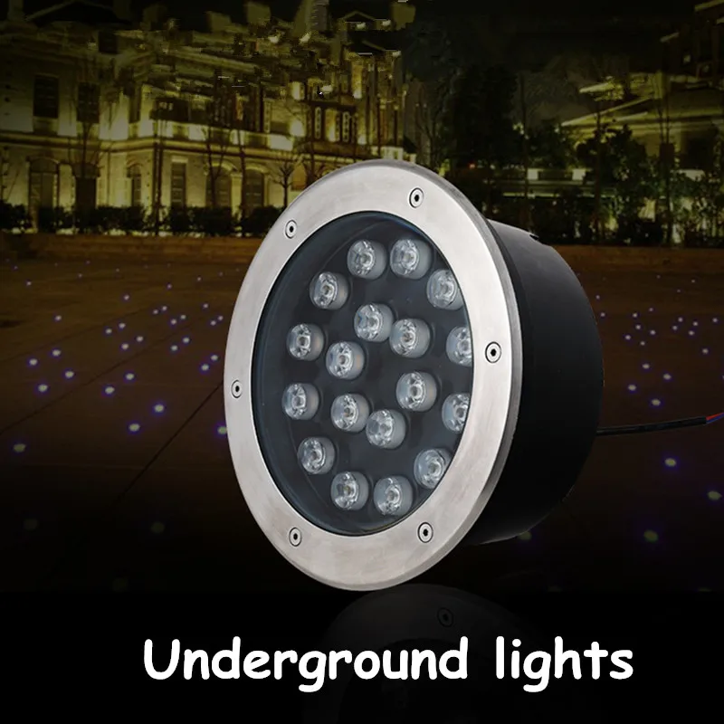 15W-18W-RGB-Led-12v-Step-Light-Waterproof-Recessed-Floor-Lights-Led ...