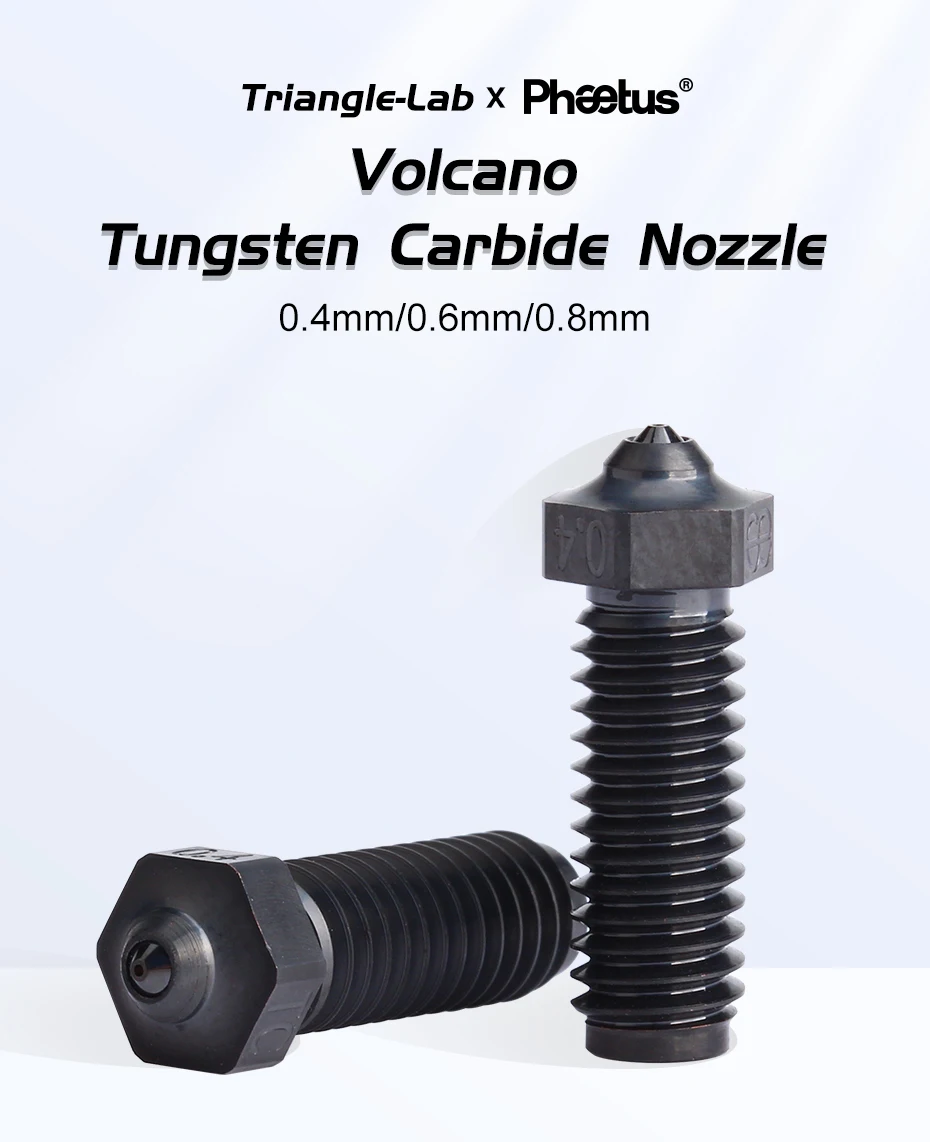 Volcano Tungsten Carbide Nozzle volcano